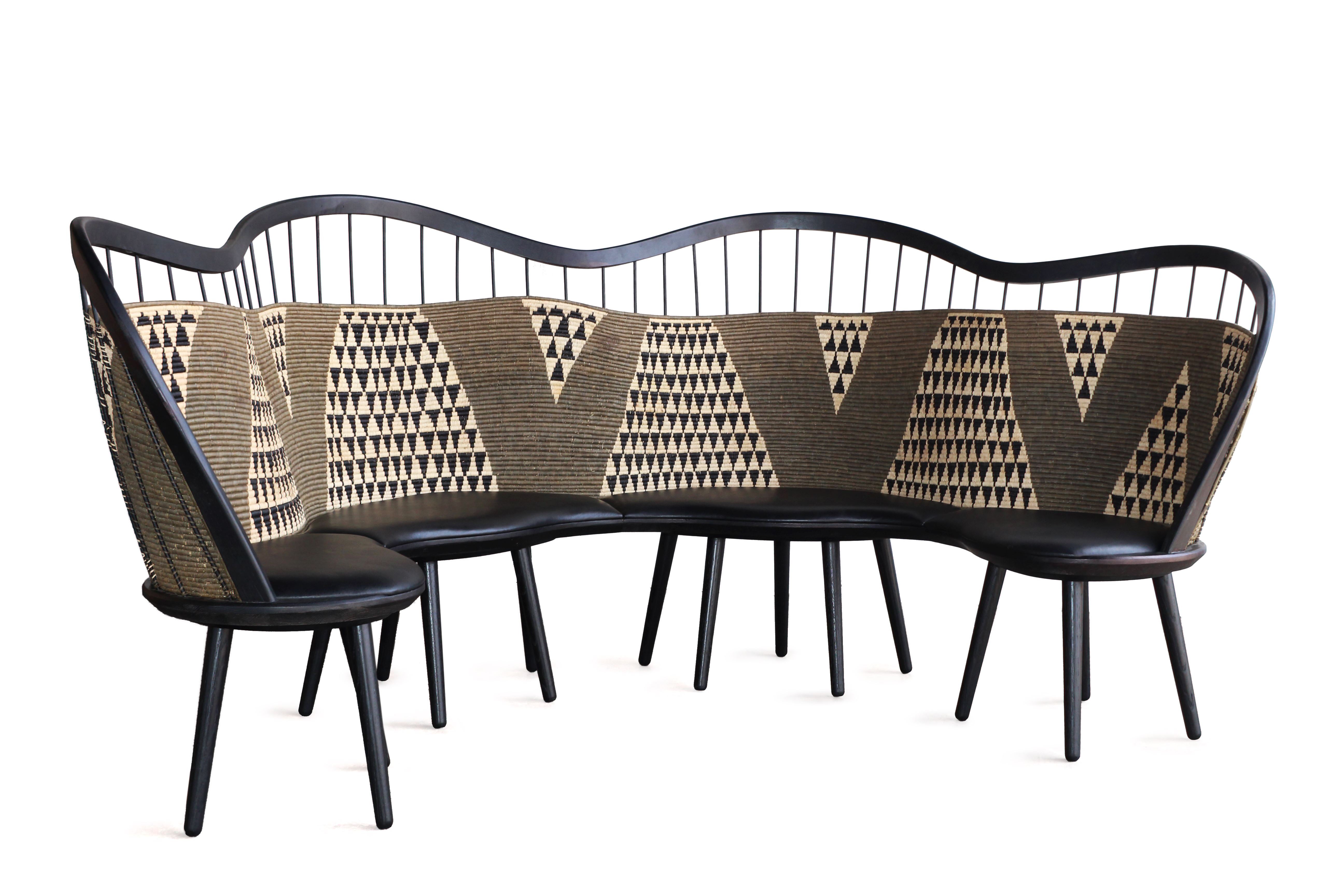 Hlabisa Bench - A Fusion of Traditional Craft, Modern Design