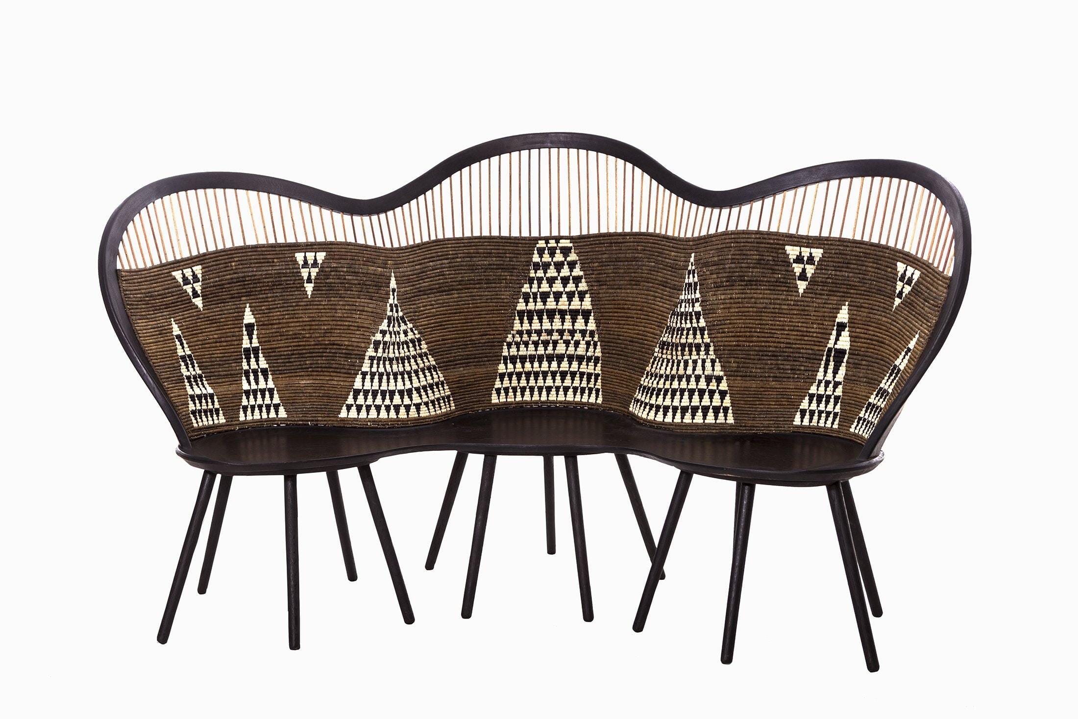 Hlabisa Bench - A Fusion of Traditional Craft, Modern Design