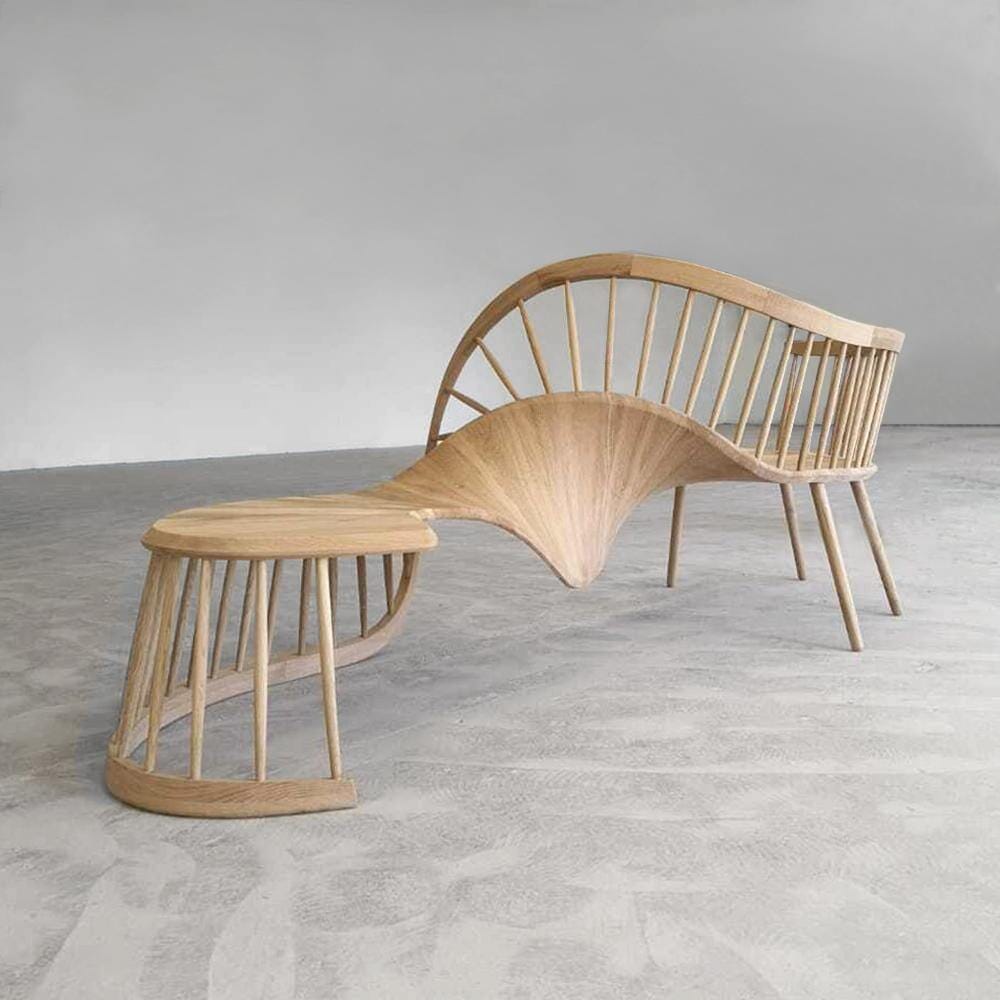 Interdependence II - Modern Courting Bench | Houtlander