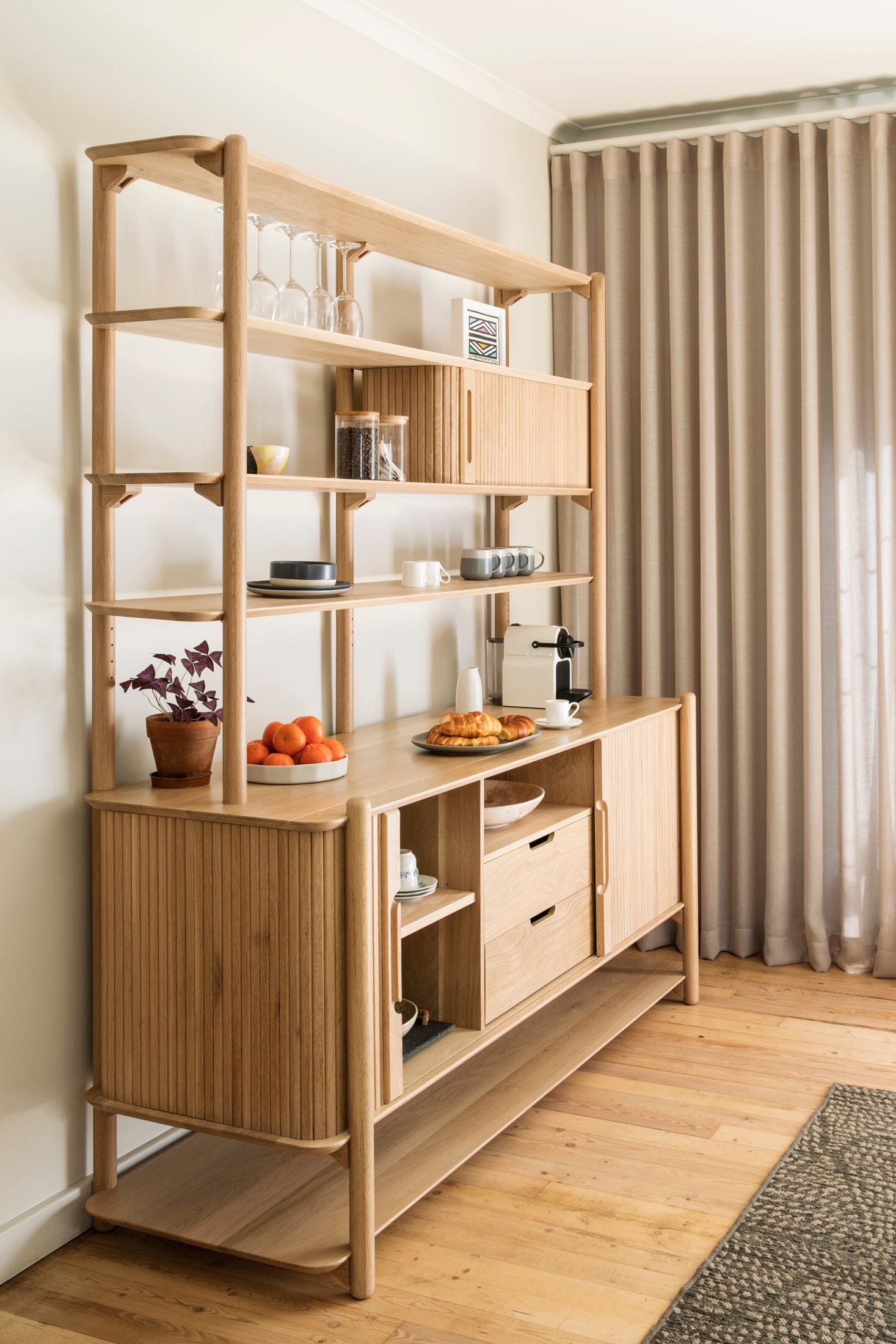 Server Wall Unit - Perfect for Airbnbs, Hotels, and Homes