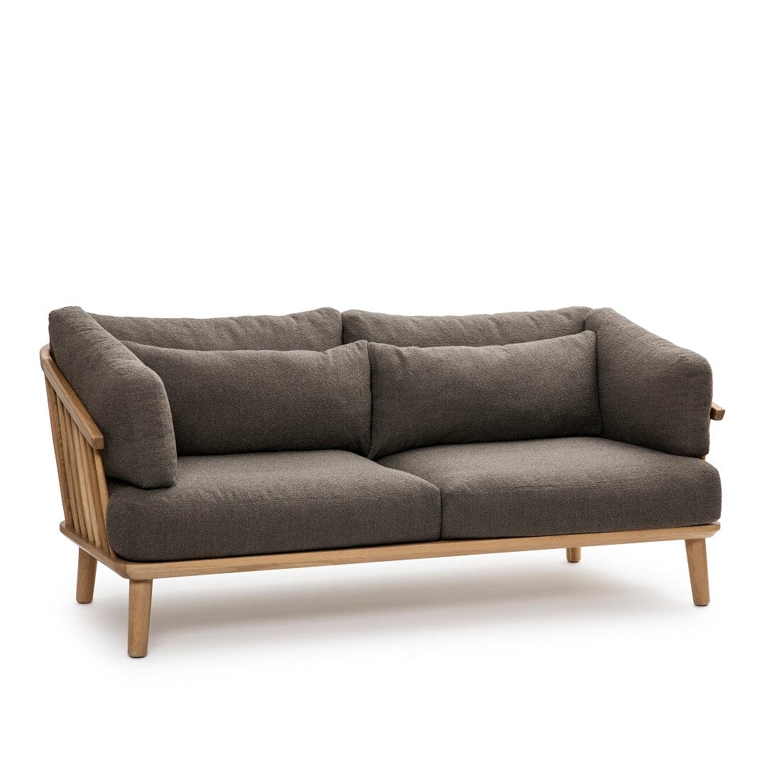 Spindle Couch Two Seater - Cozy Comfort with Elegant Design